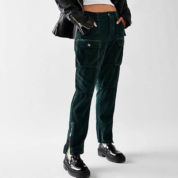 NWOT London Calling low rise tapered leg cord pants by Free People in ...